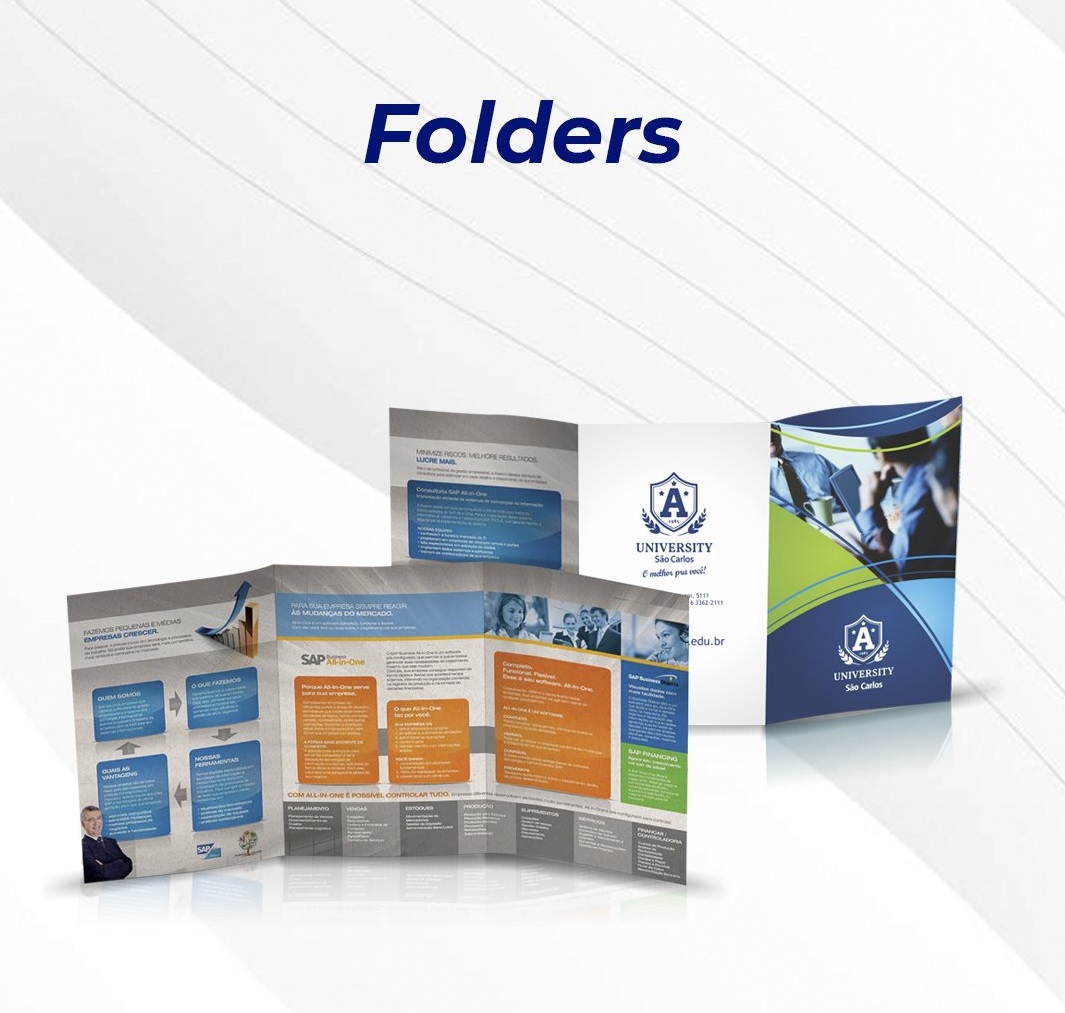 Folders, Flyers e Panfletos - Color Graphic
