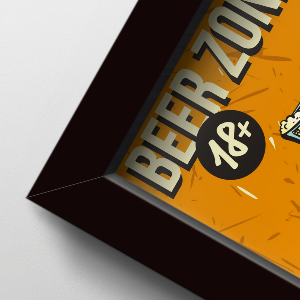 Quadro Beer Zone - Color Graphic