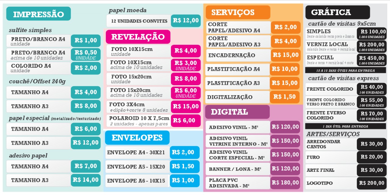 Gráfica Shopping São Carlos - Color Graphic